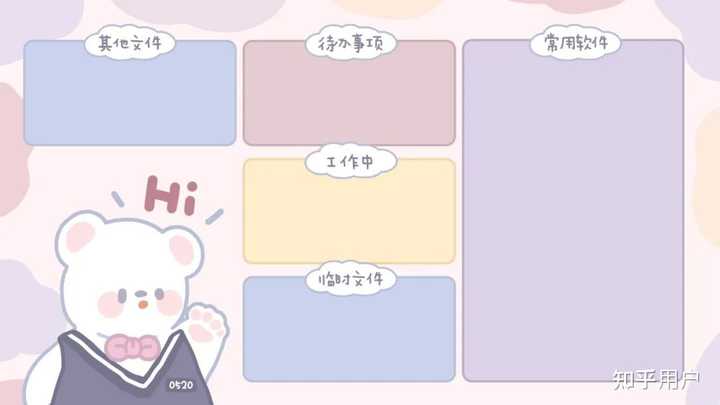 有没有实用又好看的电脑分区壁纸？ - 知乎