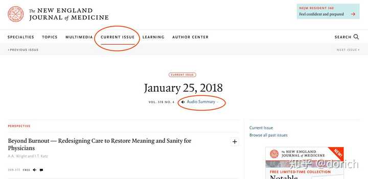 阅读nejm（新英格兰医学期刊）有哪些建议？ - 知乎