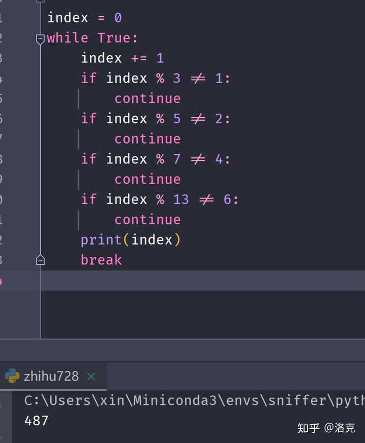 怎么用python来给韩信点兵？ - 知乎
