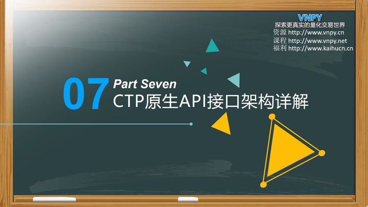 VNPY官方量化交易CTP开发入门课程第7课上期CTP接口原生API接口架构详解 - 知乎