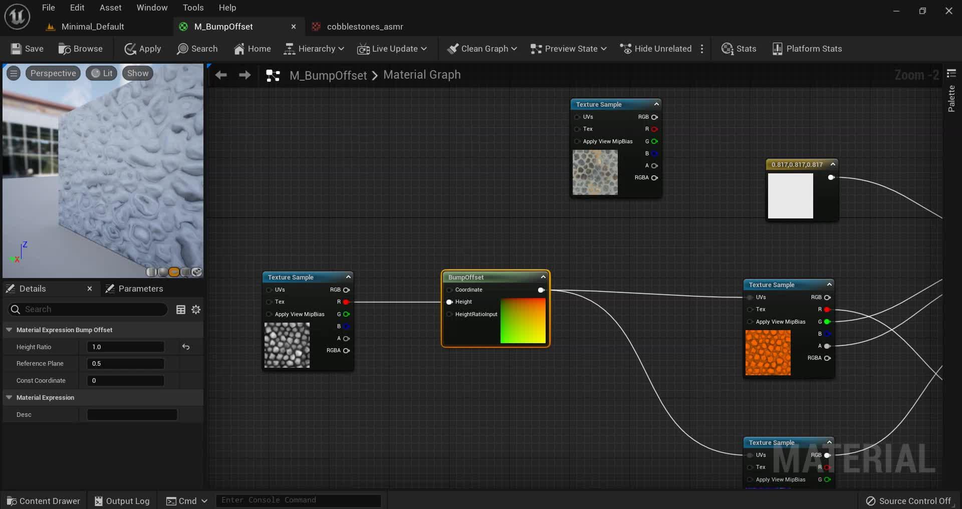 [UE4/UE5][Shader] Bump offset和Parallax Occlusion - 知乎