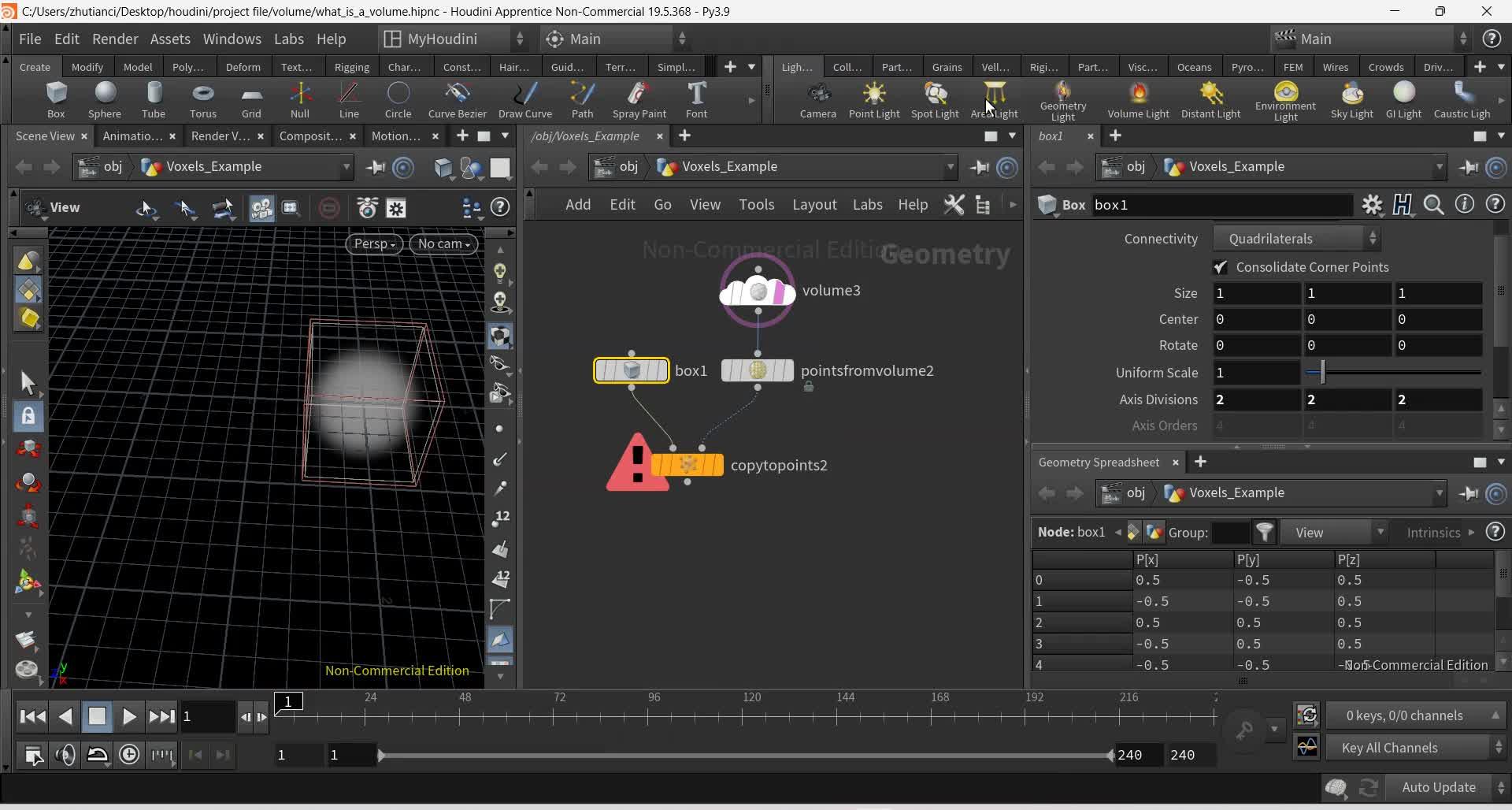 [Houdini][VOP]什么是volume节点 - 知乎